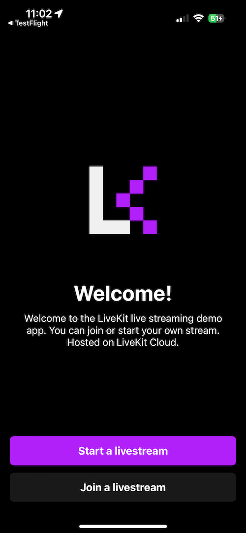 GitHub - livekit-examples/swift-livestream
